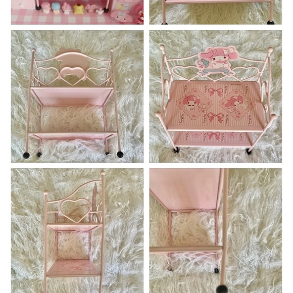 Storage & Organization | Sanrio My Melody Pastel Pink Metal Display ...